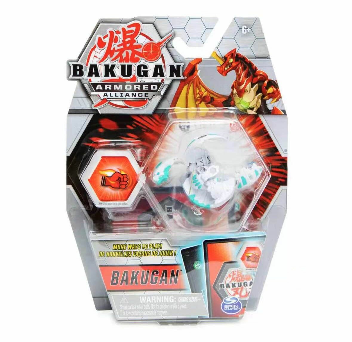 Bakugan Evolutions, серия Platinum настоящий металл, 2 ядра Bakugan и карточки персонажей (игрушечный подарок для детей)