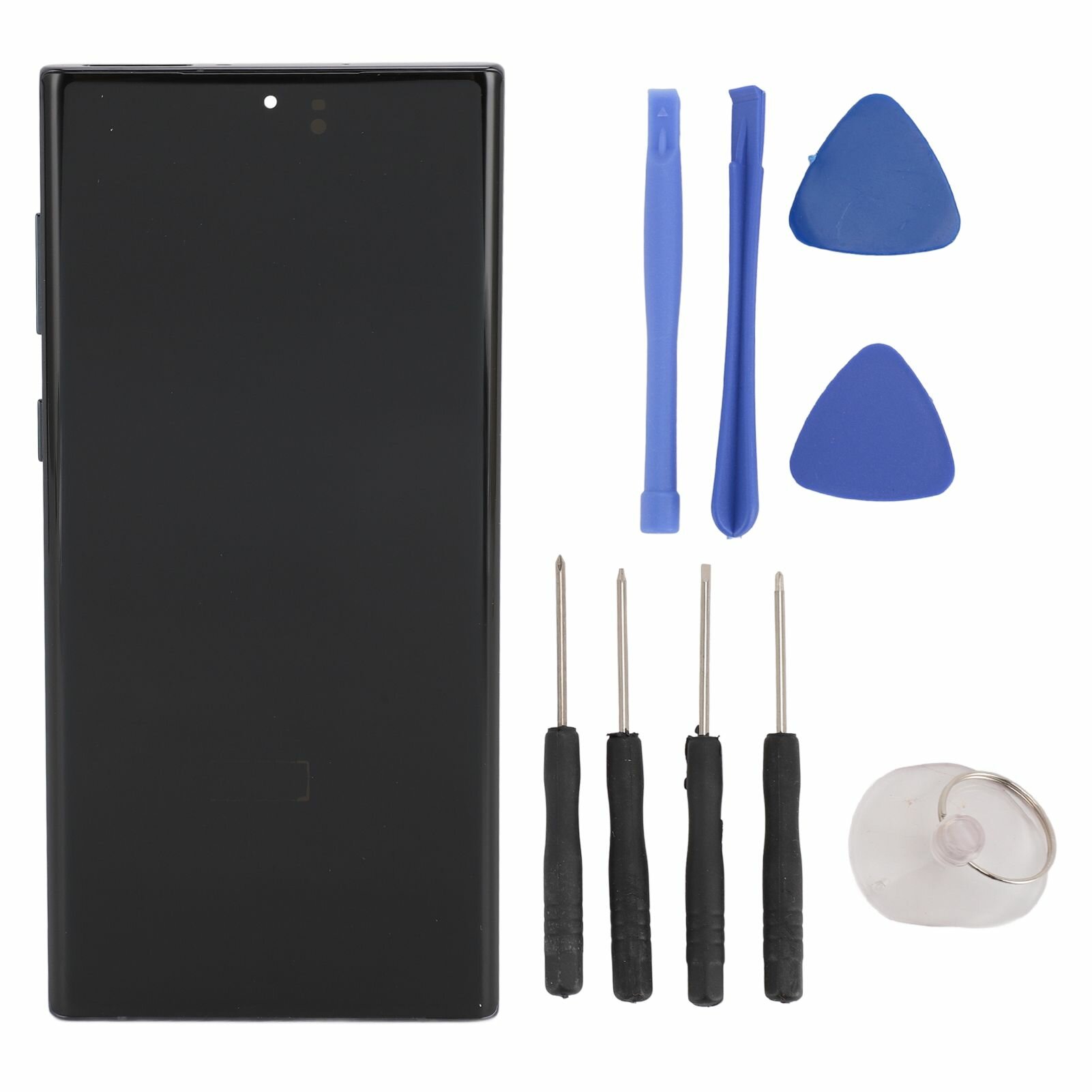 Экран для Galaxy Note 10, ЖК-дисплей, с отпечатком