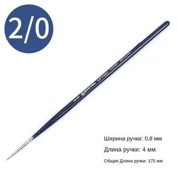 Escoda Кисть для рисования Круглая №2/0