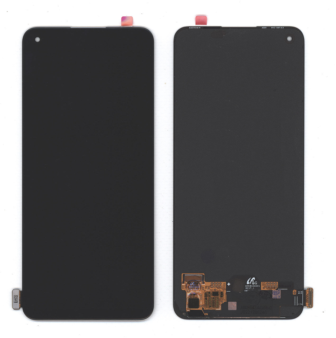 Дисплей для Realme 11 4G (RMX3636) в сборе с тачскрином черный orig lcd