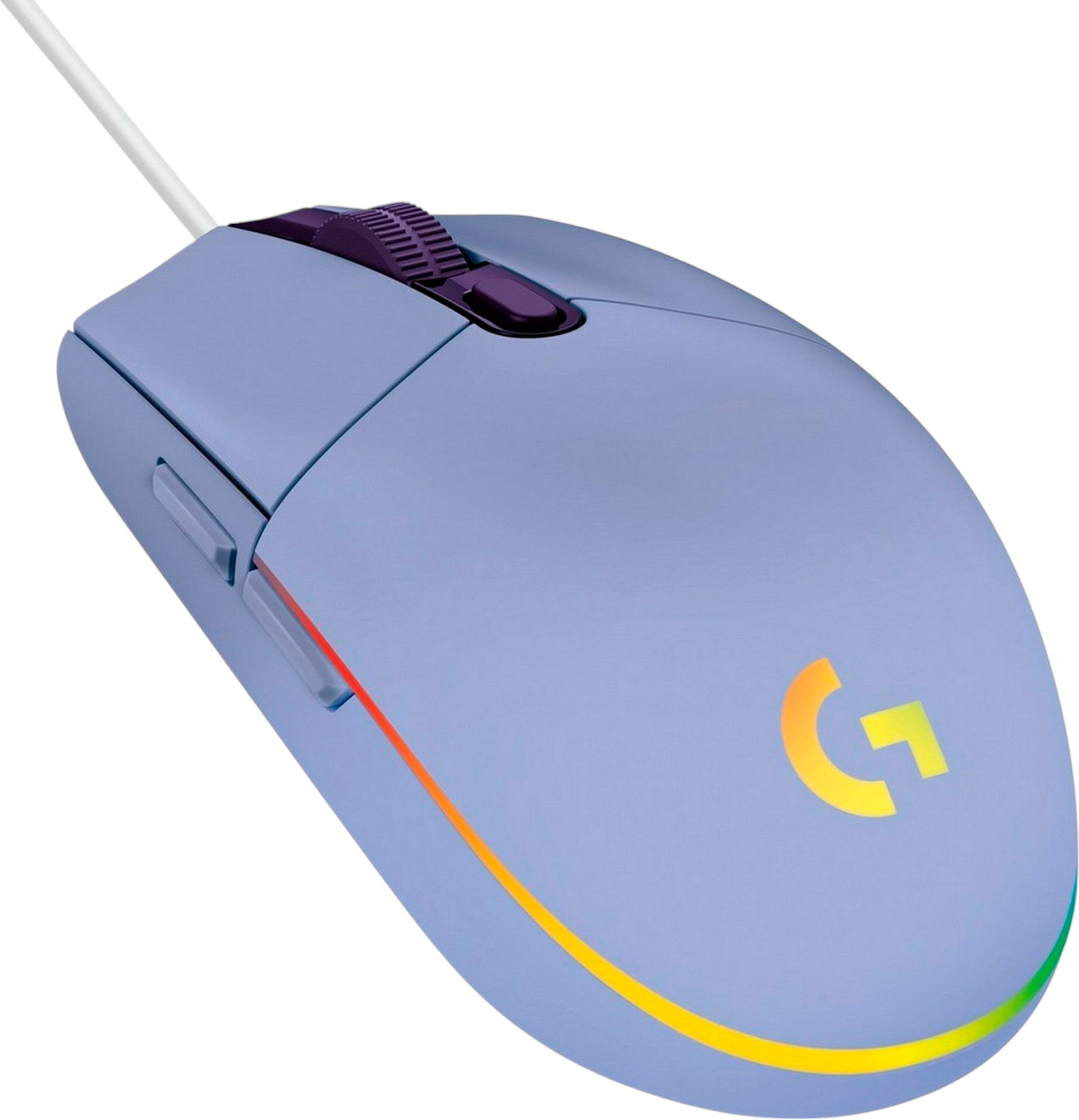 Мышь Logitech G G102 LightSync, оптическая, 8000 DPI, с подсветкой