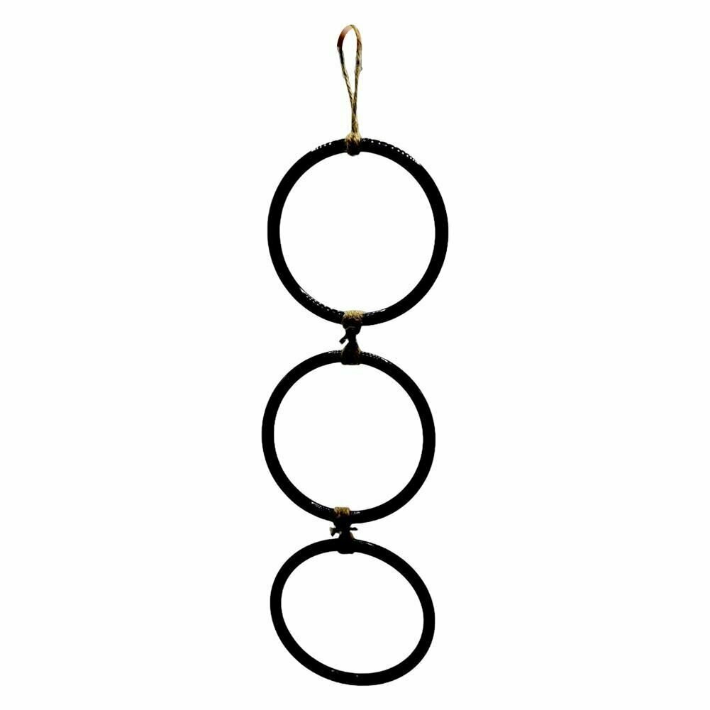 Тройные кольца для лазания змей, игрушки для питонов и других рептилий, аксессуары для террариума