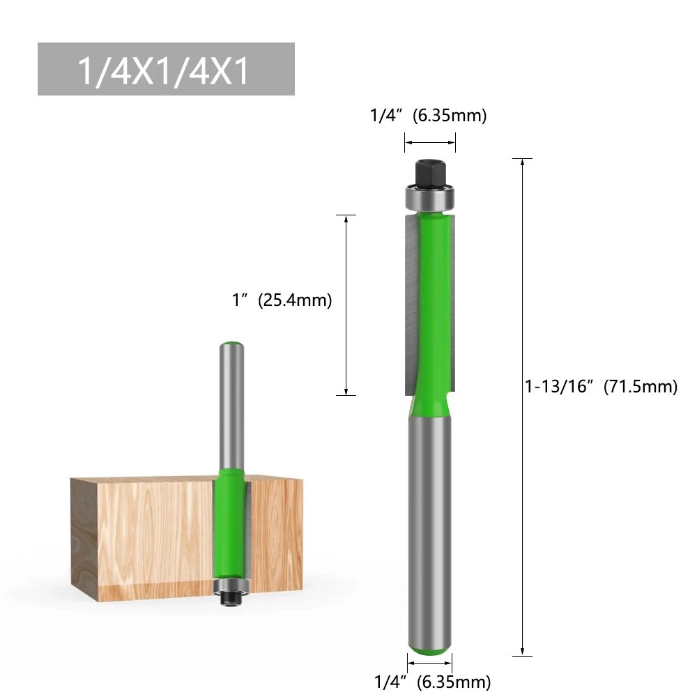 Фреза для дерева 6.35 мм 01