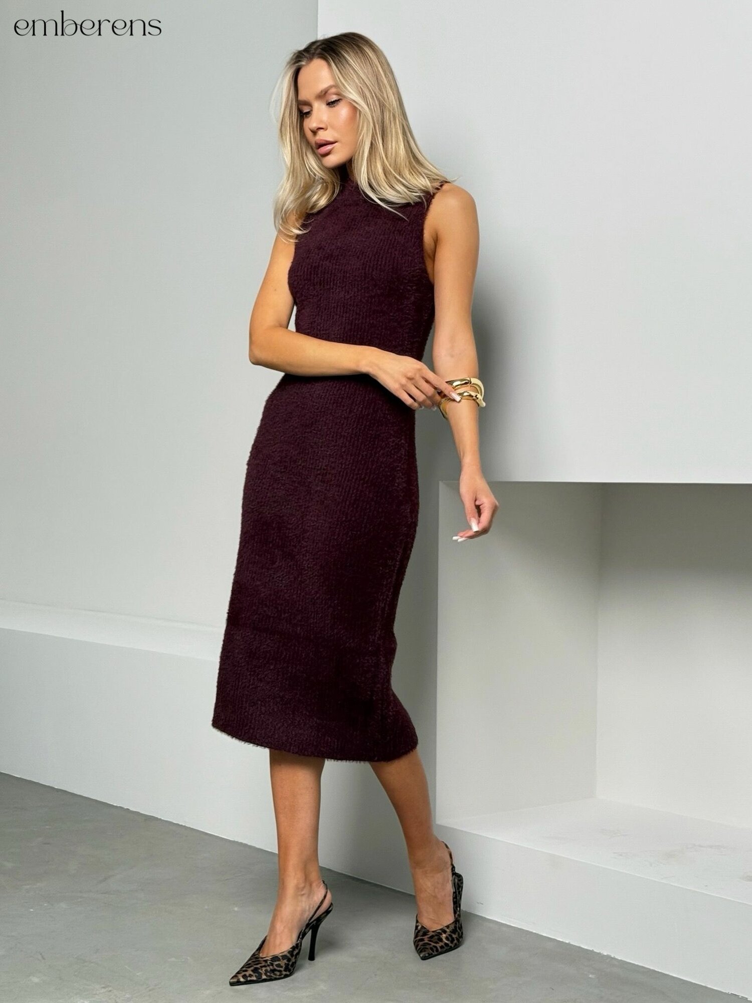 Платье Осень-зима 2025