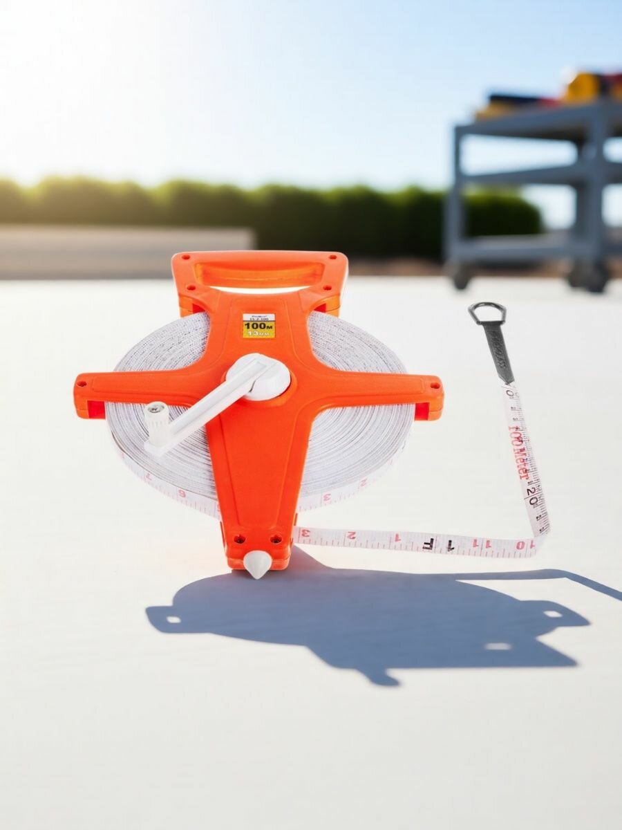 Рулетка измерительная / геодезическая-50 метров (открытая)