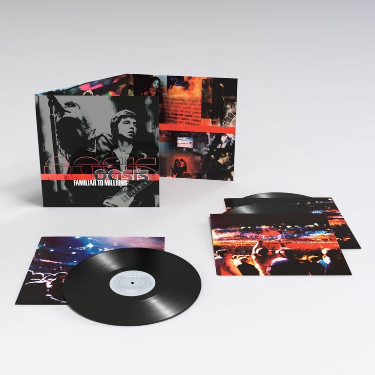 Виниловая пластинка Oasis - Familiar To Millions 3-LP 25th Anniversary