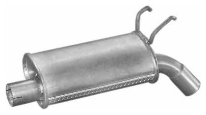 Глушитель задняя часть Polmostrow арт. 2154