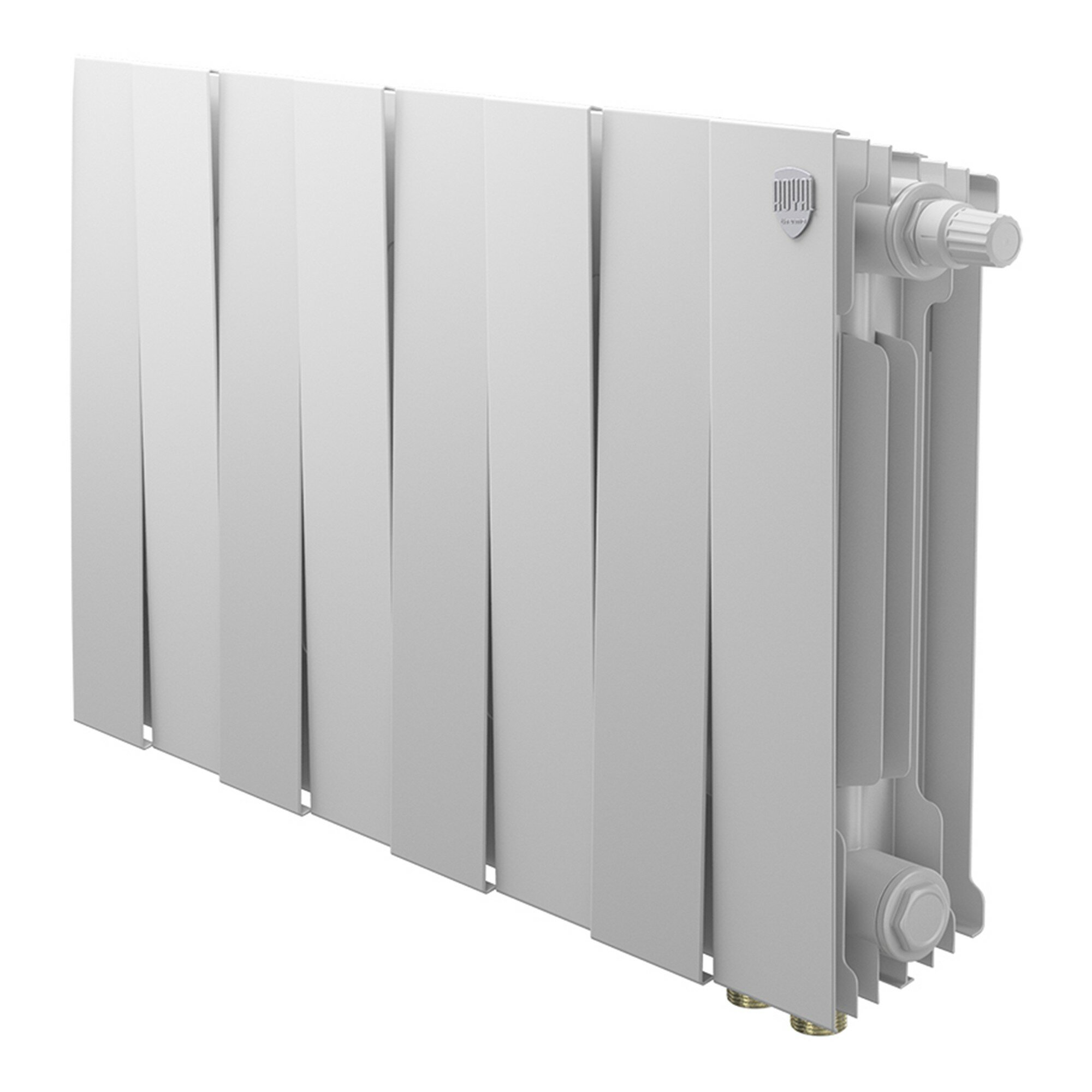 Радиатор биметаллический Royal Thermo PianoForte 300 Белый VR80 - 8 секц.