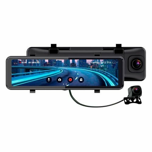 Видеорегистратор TrendVision CarPlay Mirror, черный