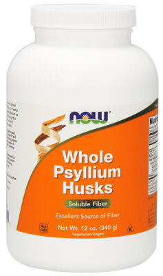 Now Psyllium Husk Whole, 12 oz (340 г)