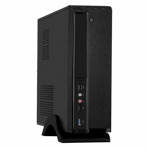 Корпус mATX EXEGATE MI-207U-450W-8, Desktop, 450Вт, черный [ex288783rus]