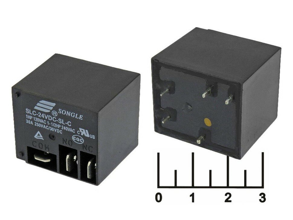 Реле =24V 30A/250V SLC-24VDC-SL-C (S1157)