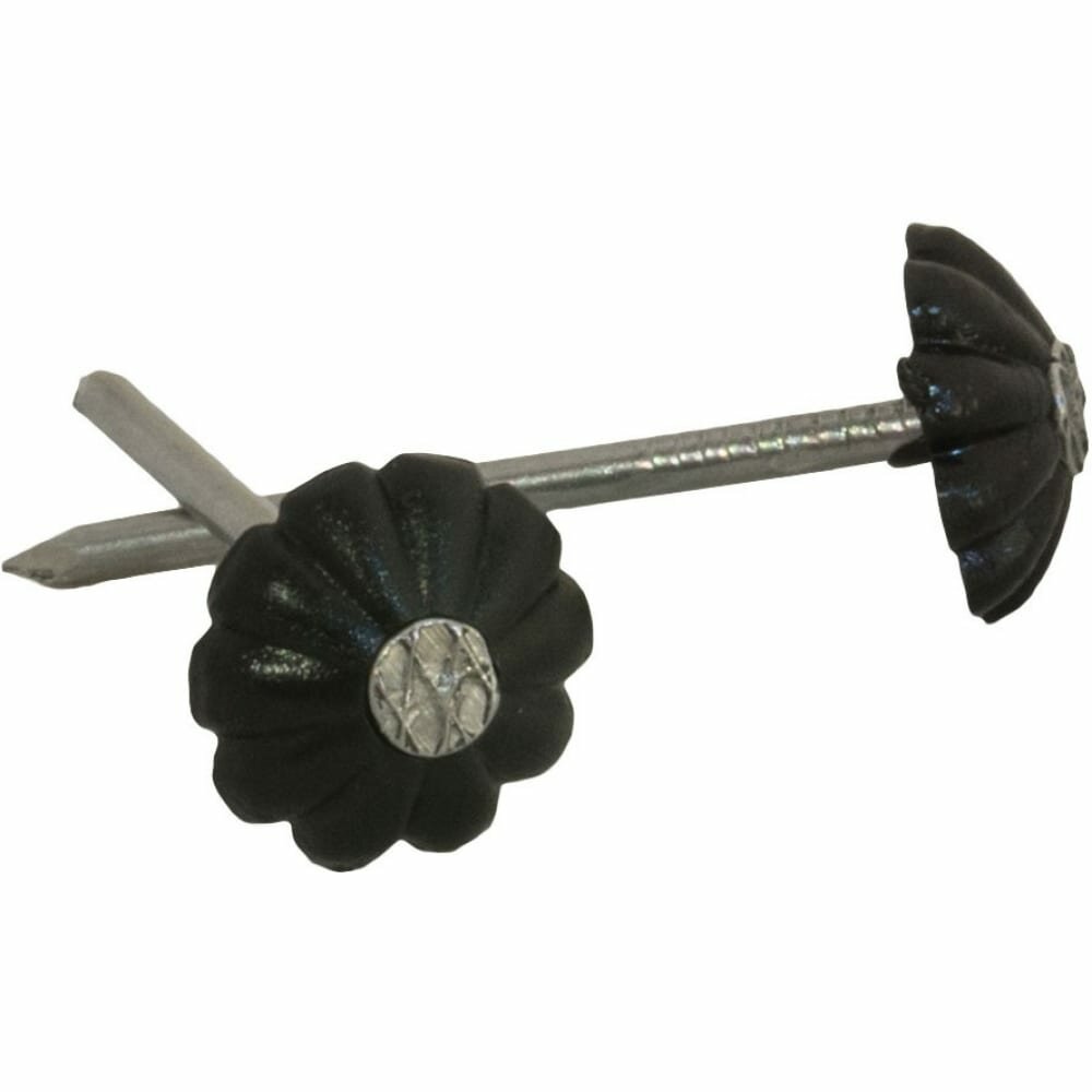 Гвозди с декоративной шляпкой Tech-Krep чёрная (80 шт.)