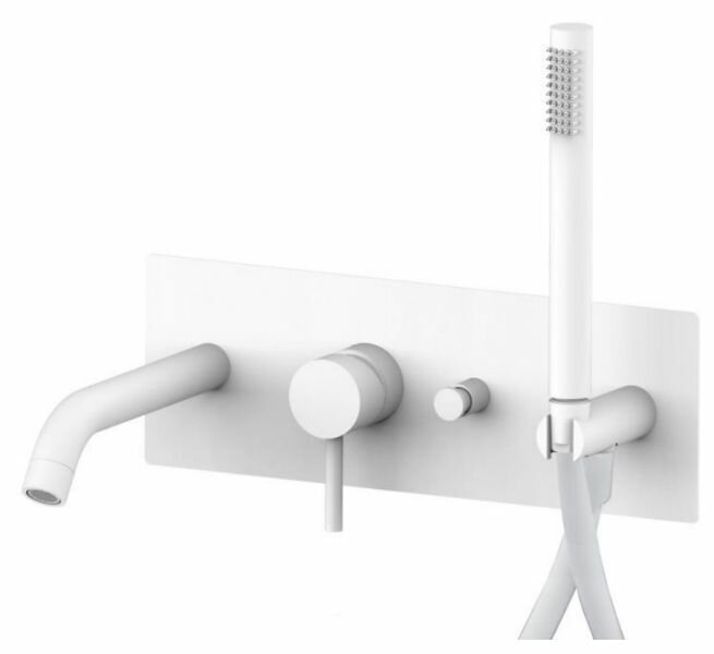 Смеситель для ванны с душем Paffoni Light LIG001BO (с внутренней частью)