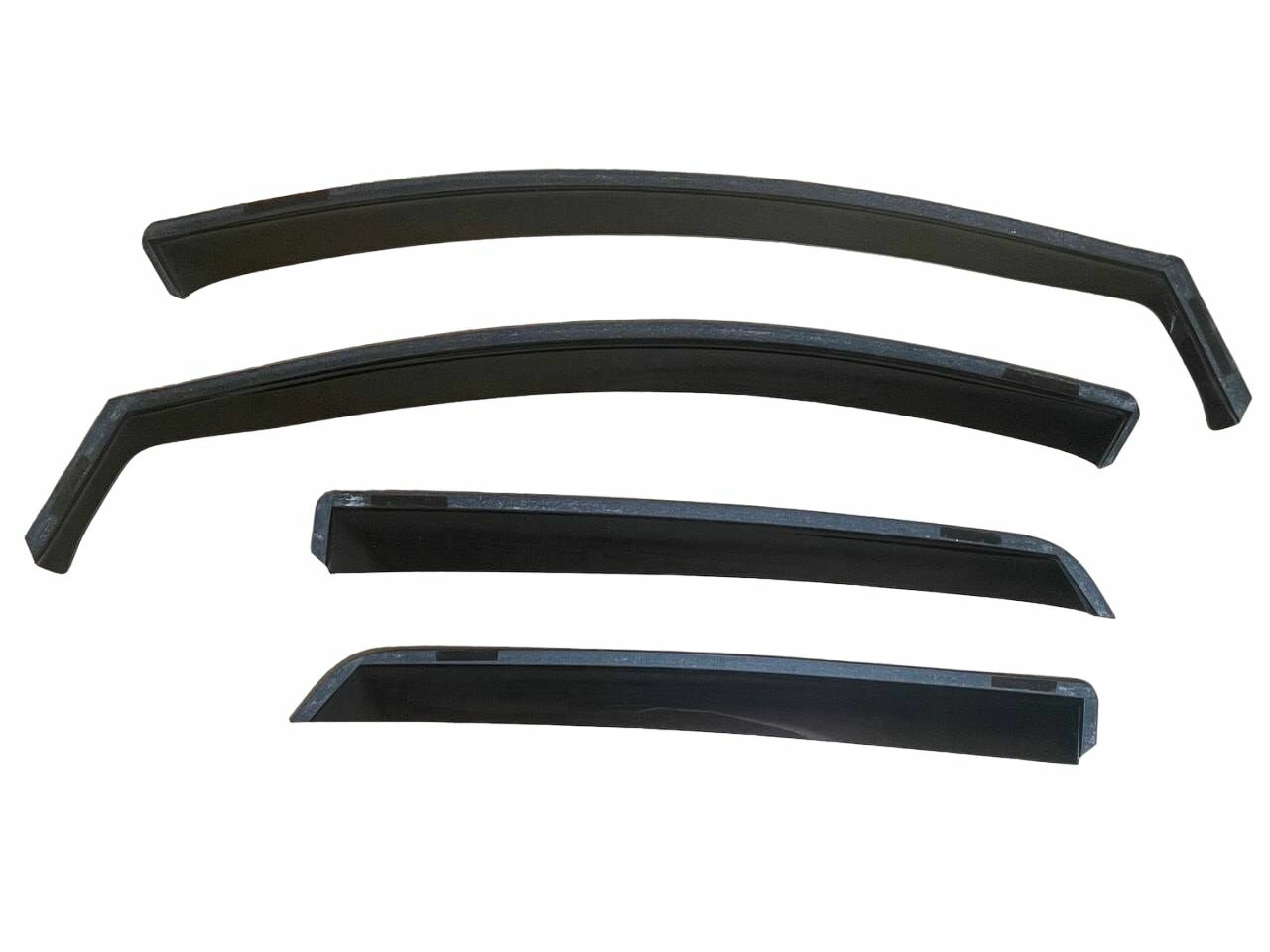 Дефлекторы окон (ветровики) на ВАЗ Lada Vesta, SW (универсал) (вставные)