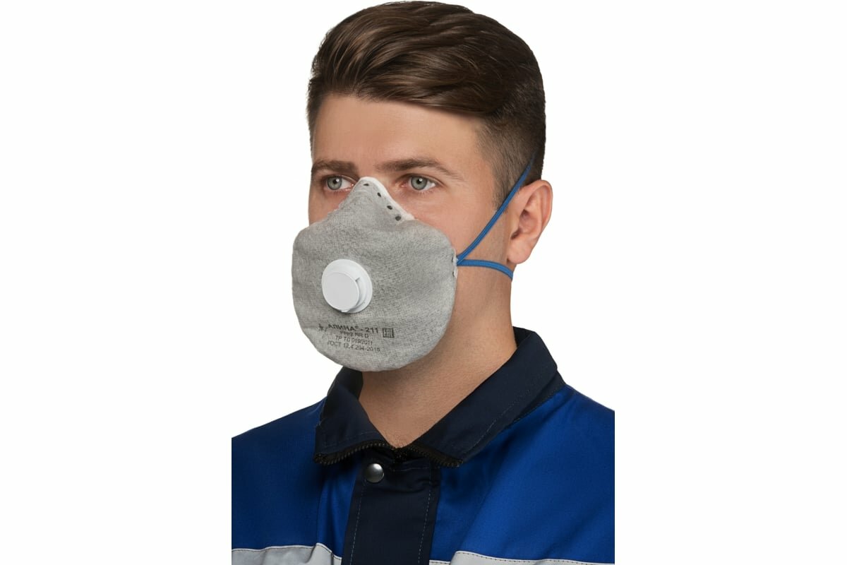 Алина Полумаска из комбинировоного материала 211 20488