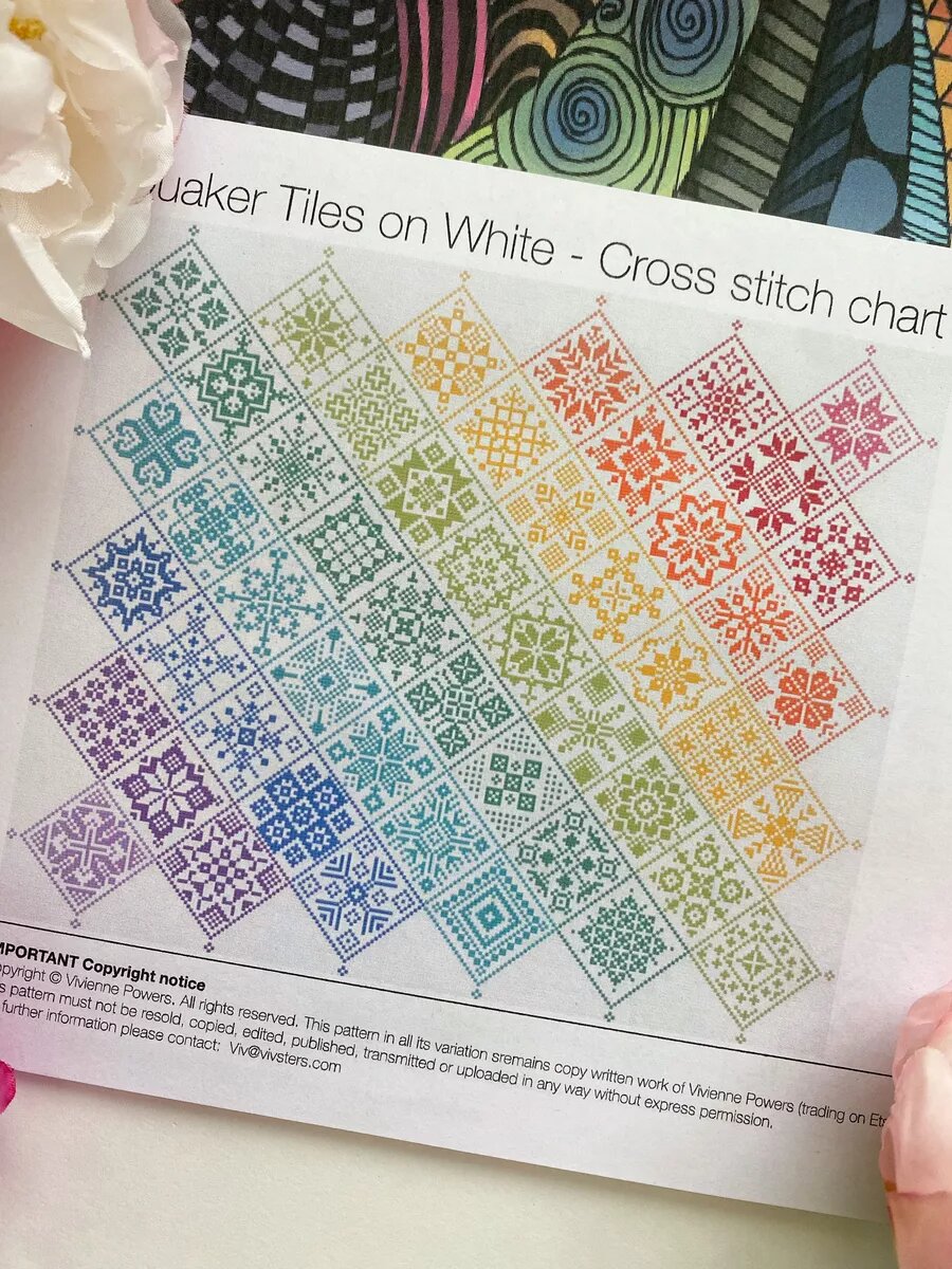 Схема для вышивания "Мозаика"