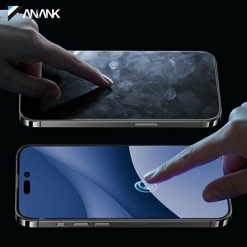 Защитное стекло для iPhon 16 6.1" Anank 2.5D Game Edition- Anti-fingerprint - матовое — фото 1