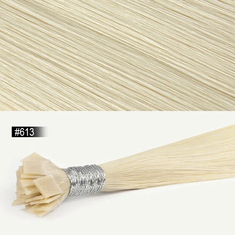 Натуральные волосы Shinehair прямые 30 дюймов коричнево-светлые 18inches 45cm, 50g For Sample, 613