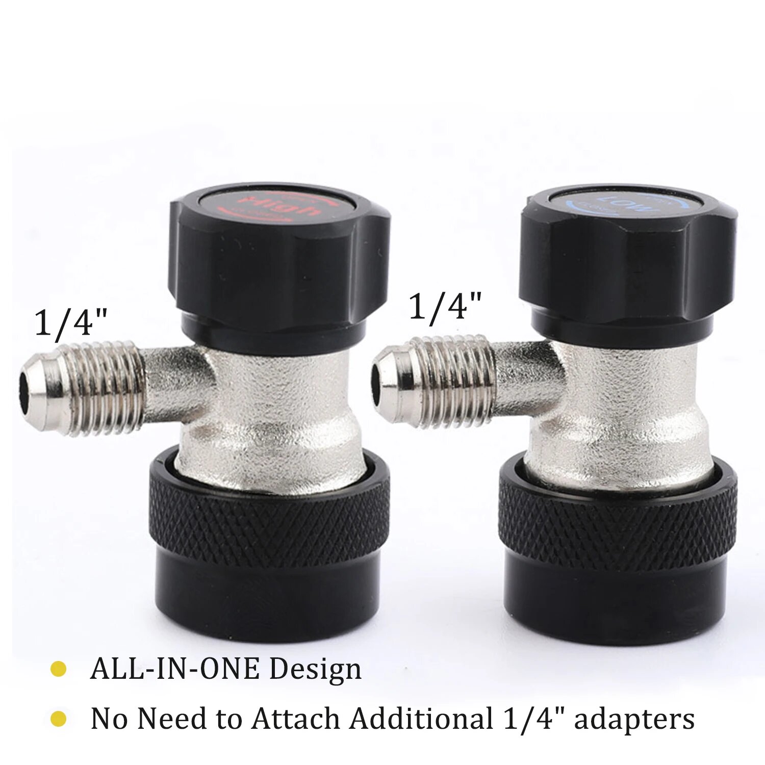 Адаптер R134a 1/4" для кондиционера, NEW