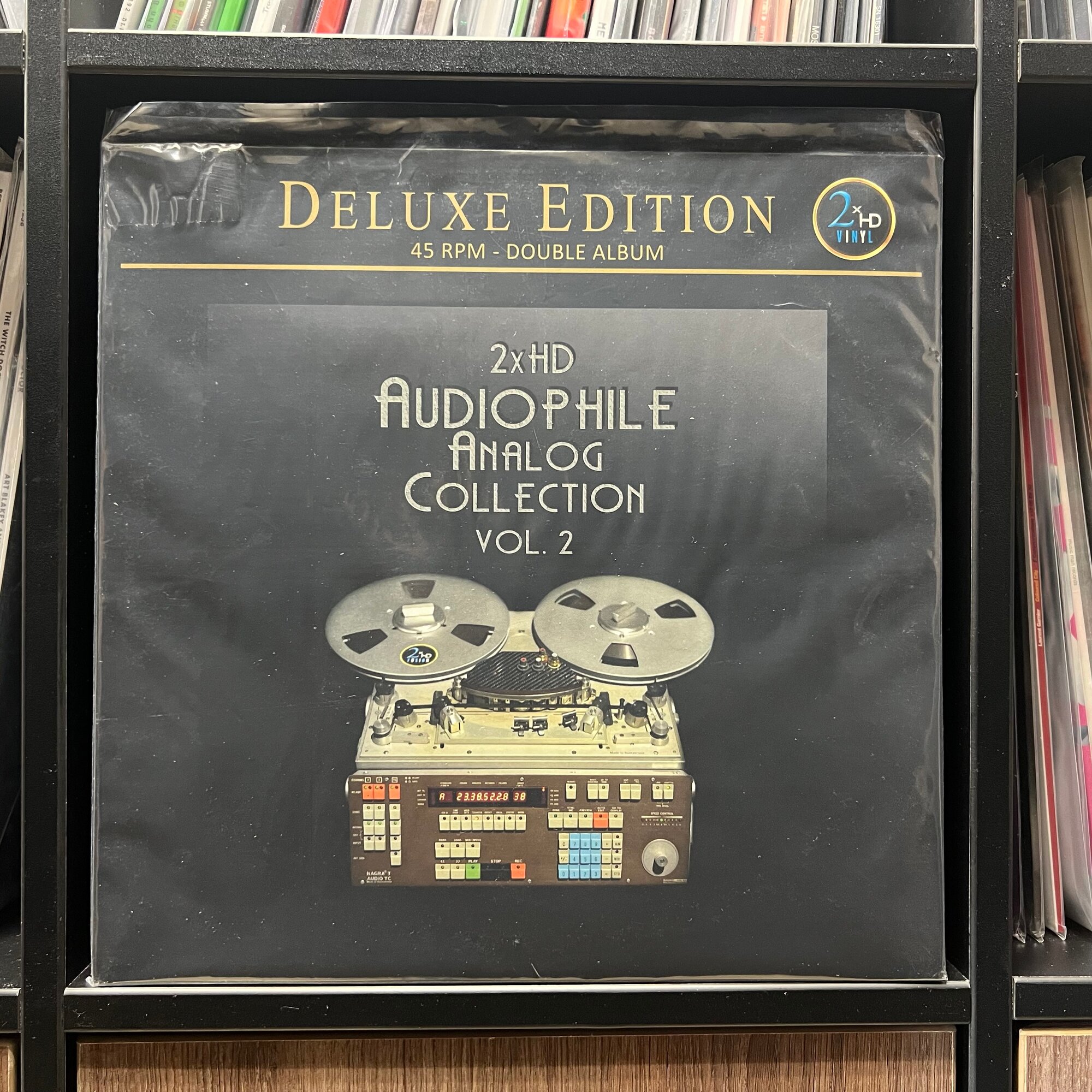 Виниловая пластинка VARIOUS - Audiophile Analog Collection Vol 2 (Deluxe Edition) (mint, not sealed, gatefold 2xLP 45 RPM + booklet) LP Винил