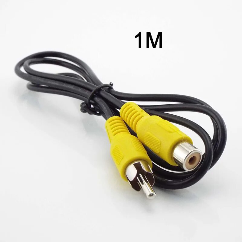 RCA аудио-видео кабель QvvCev 1 метр male to female 1M