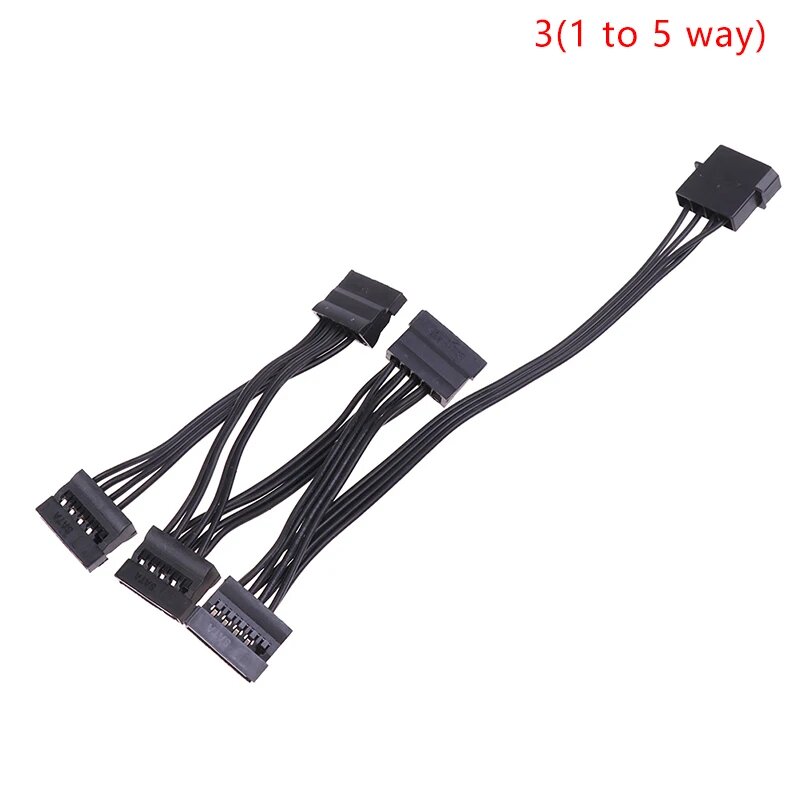 SATA разветвитель 4-pin на 3/4/5/6 портов 1 to 5 way