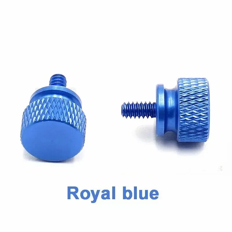 Болты для корпуса компьютера из алюминия 6#-32*6 Royal blue