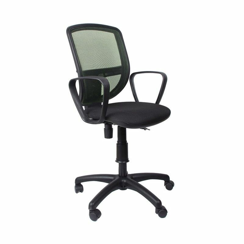 Офисное кресло BETTA GTP (FOREX)_OH1/C11 спинка светло-серая/сиденье черное