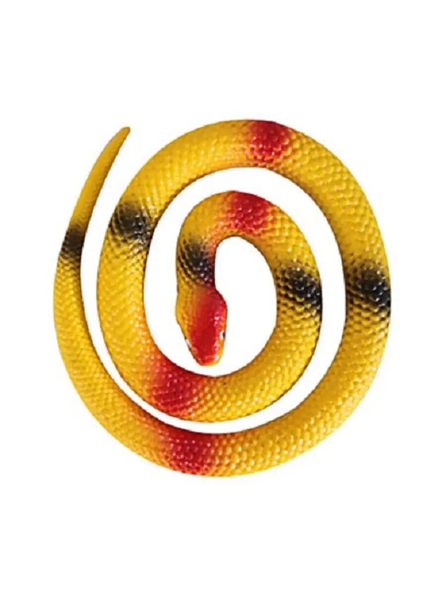 Игрушка-антистресс "Резиновая змея", 100см, реалистичный дизайн