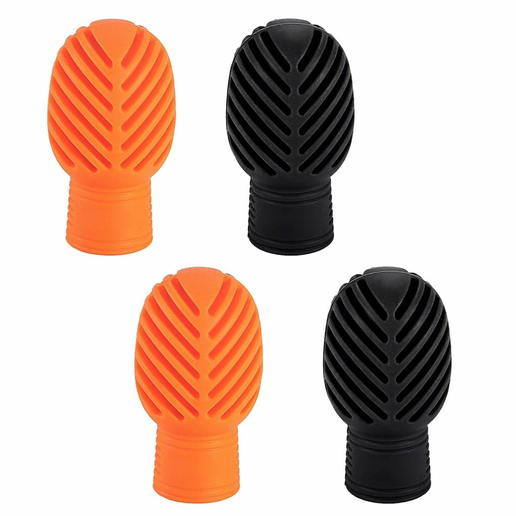 4 шт. демпферы для барабанных палочек, силиконовые немые тренировочные наконечники, демпфер барабанов, аксессуары музыкальных инструментов, долговечные