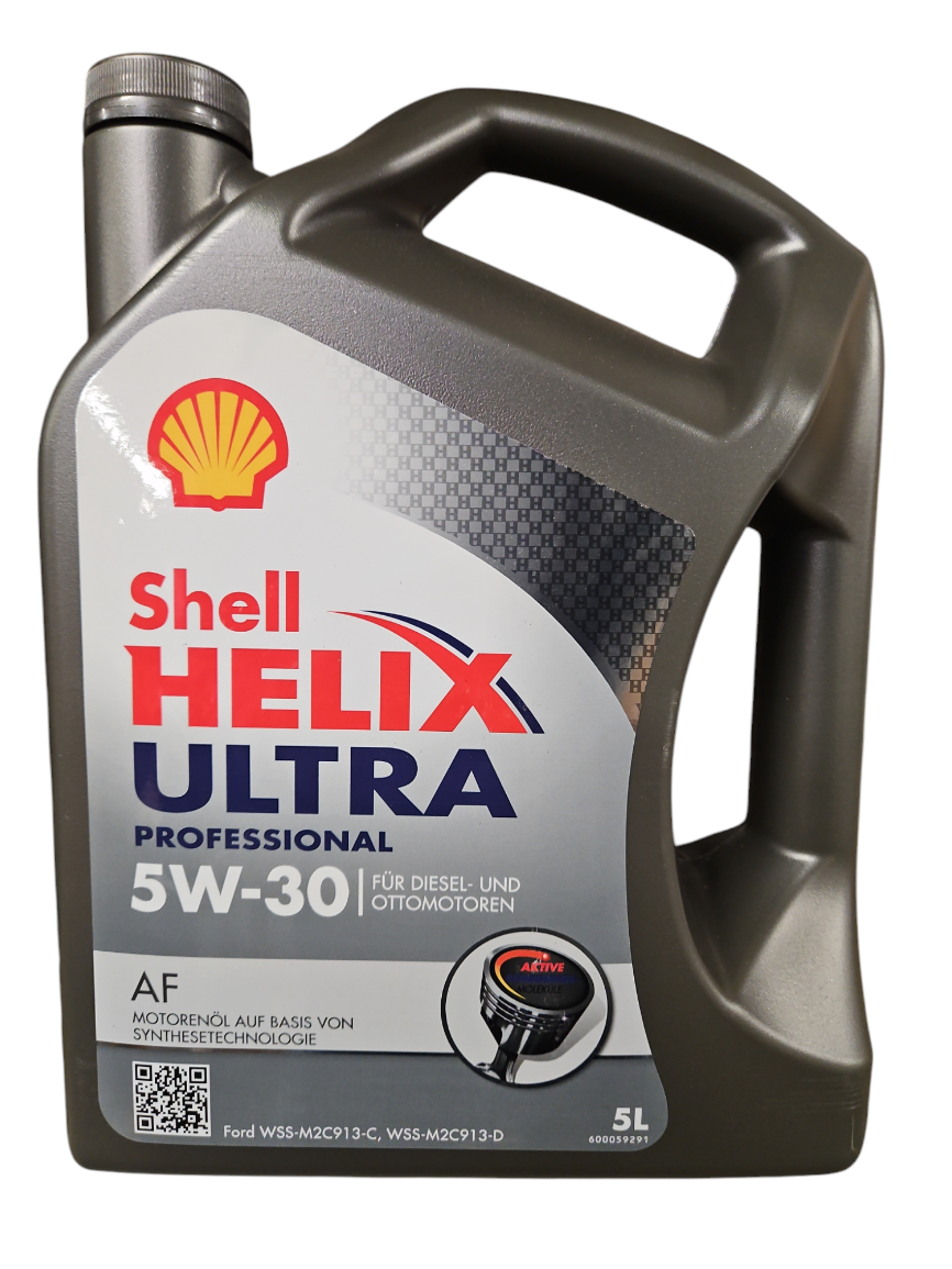 Синтетическое моторное масло SHELL Helix Ultra Professional AF 5W-30, 5 л