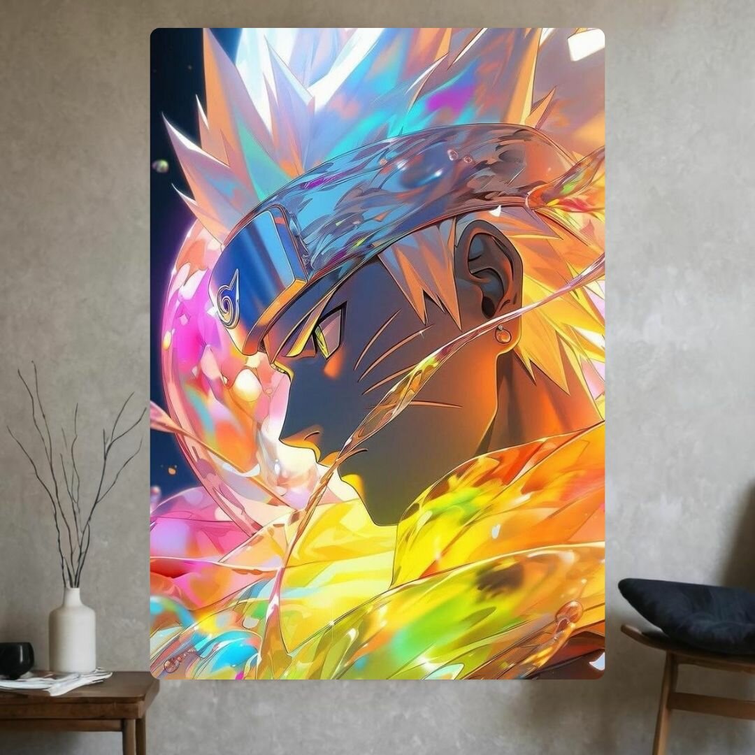 Картина на металле (аниме - Наруто) Наруто, 20*30см