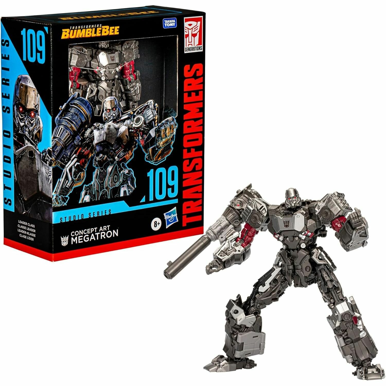Игрушка Hasbro Transformers Studio series SS109 Концепт-арт Мегатрон, класс Лидер