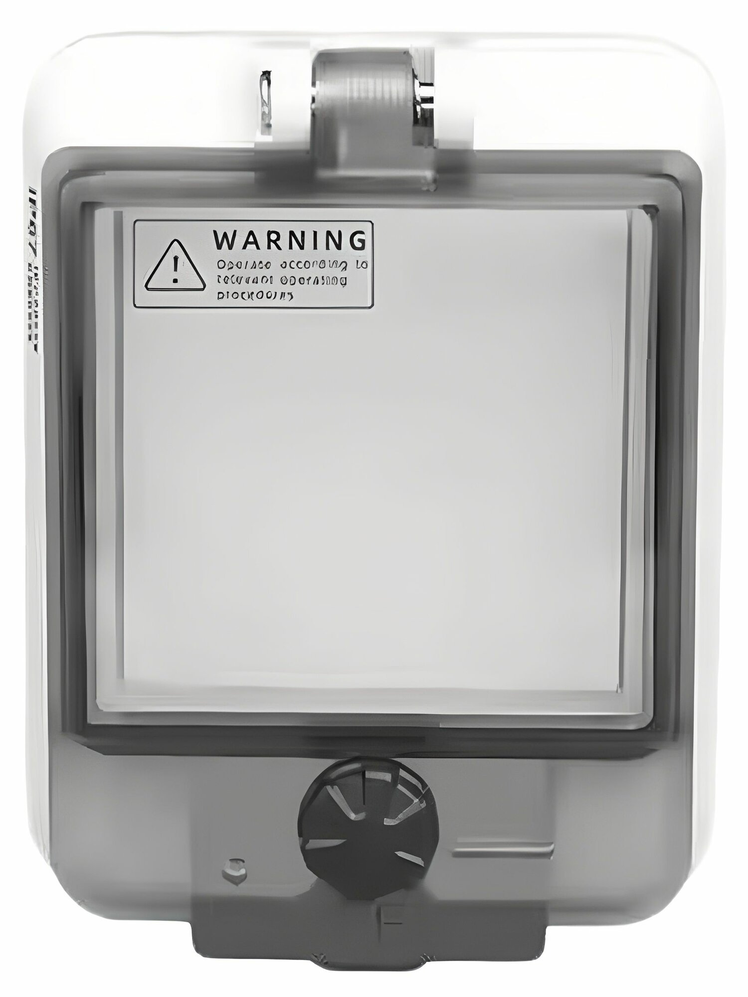 Распределительная коробка DIDUN, с IP67 и прозрачной крышкой, серый металлик