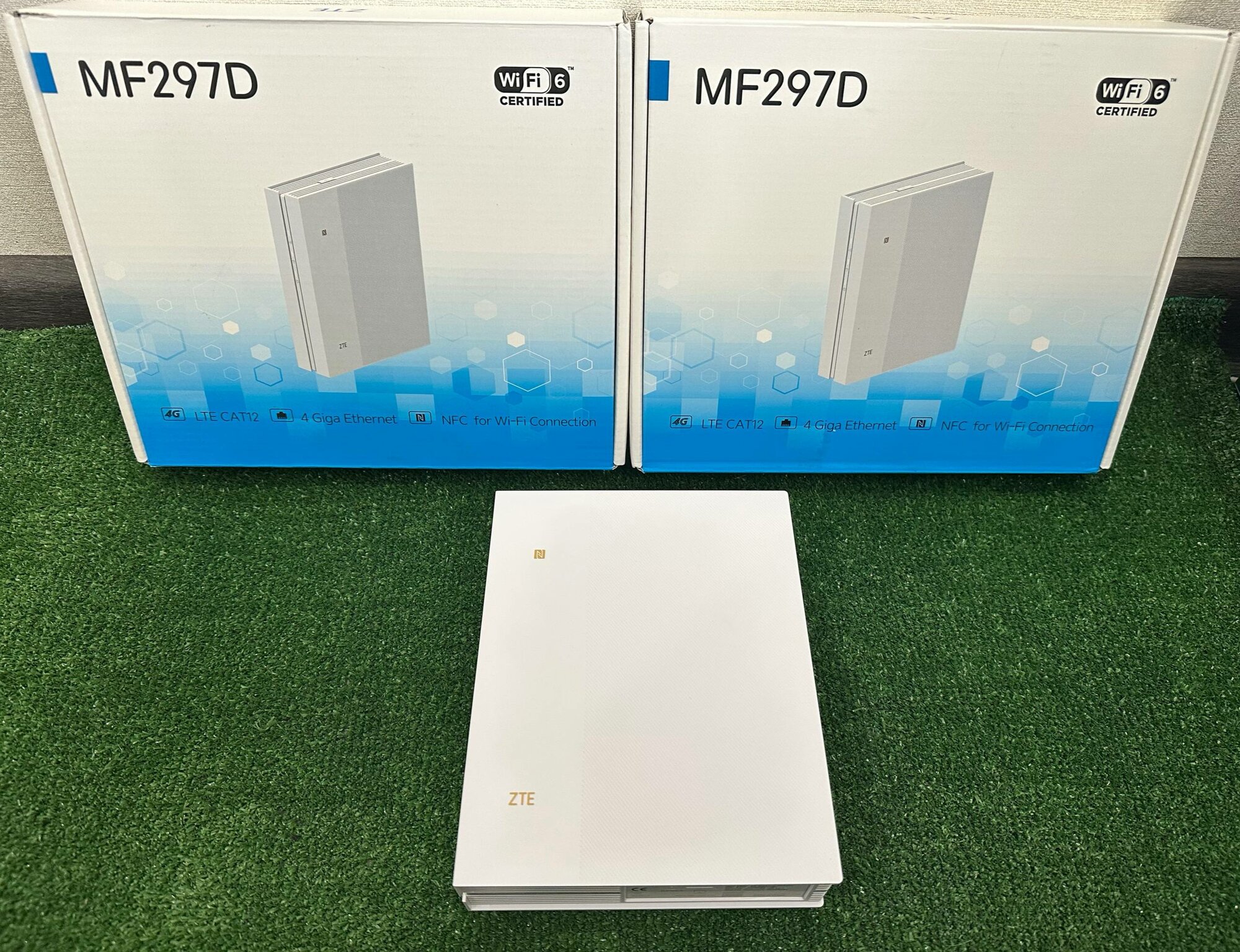 4G+ Wi Fi Роутер ZTE MF297D (Cat. 12/13) Wi Fi 6 Белый NFC чип