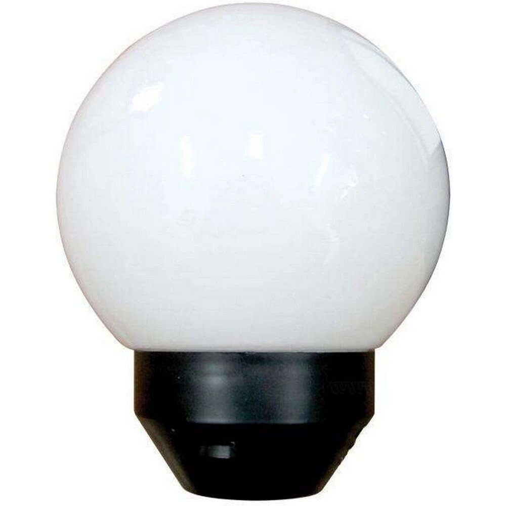 Светильник НТУ 06-40-01 «Шар» 160 Г 40Вт IP55 опал ПММА /корпус черный Элетех 1030480082