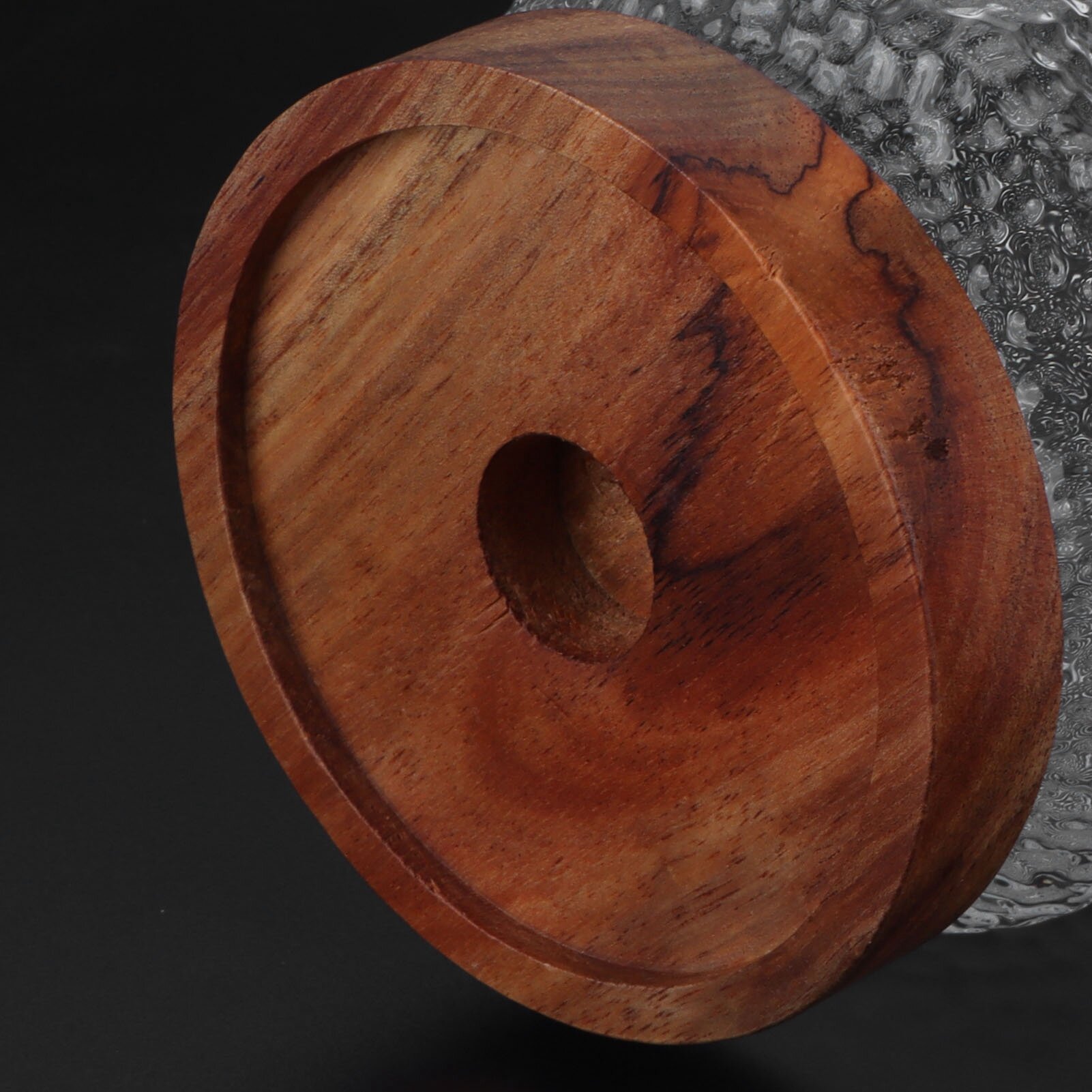 Набор стеклянных банок, широкая канистра для хранения с герметичной деревянной крышкой для закусок из кофейных зерен, орехи, 700 мл