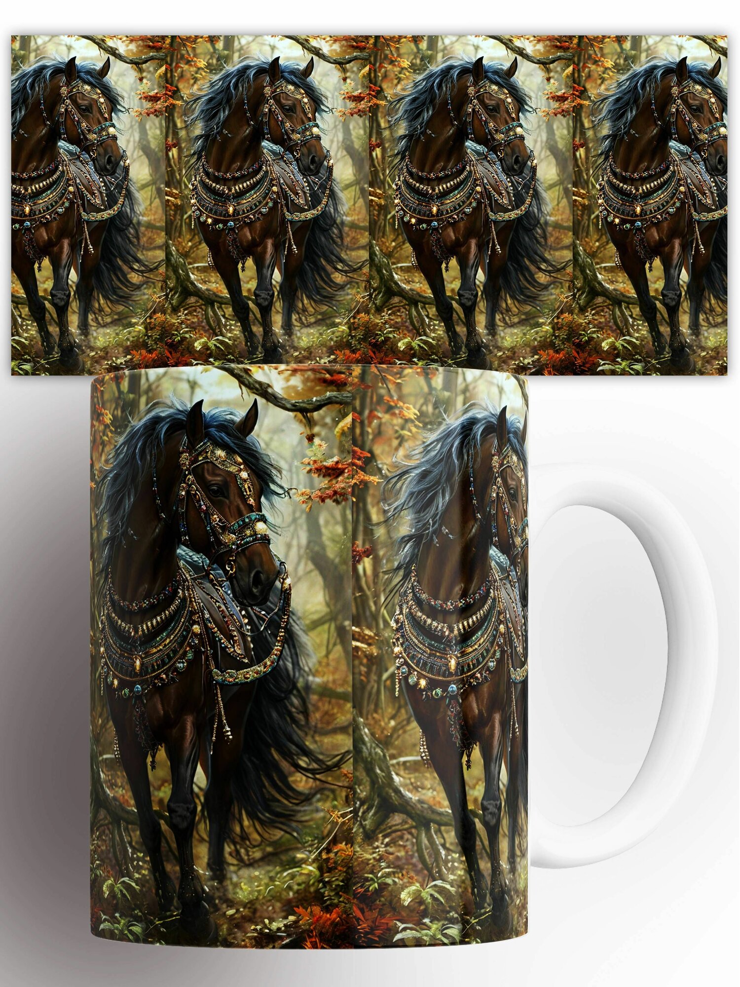 Кружка Лошадь 330 мл