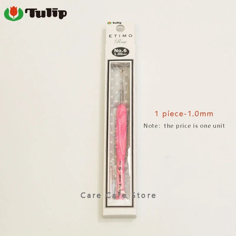 Крючок для вязания Tulip Etimo Rose 1.0mm