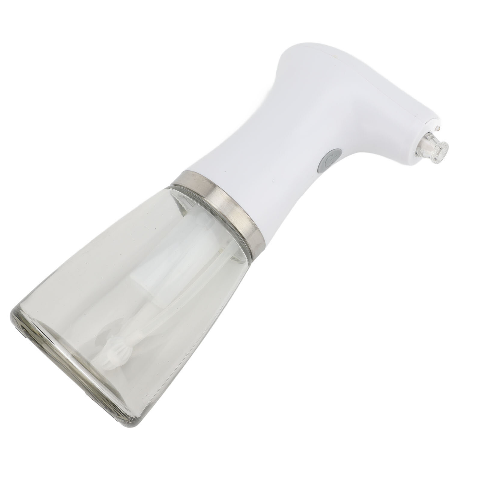 Электрический распылитель масла со светодиодной подсветкой, стеклянный непрерывный распылитель, регулируемый электрический дозатор масла для приготовления пищи