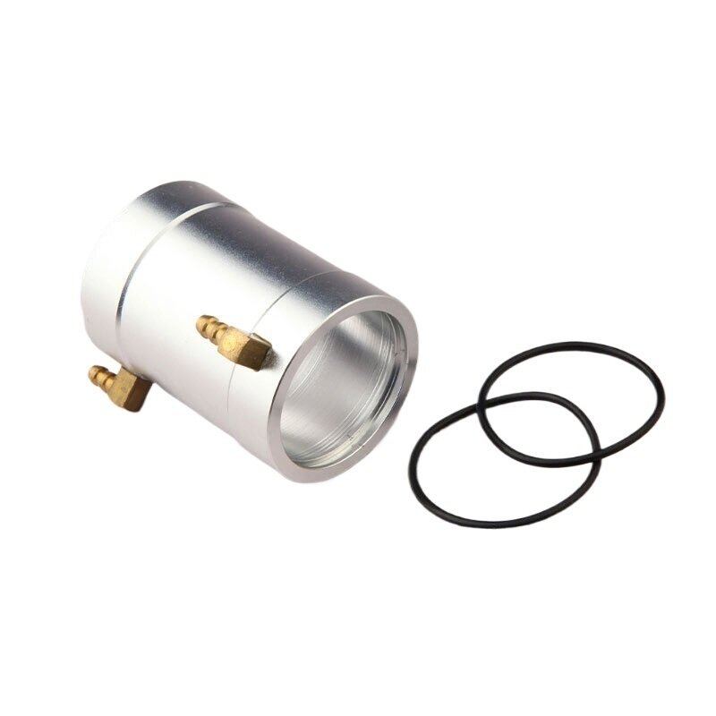 Охлаждающий кожух для бесщеточного двигателя с радиатором, доступно несколько стилей (серебристый, черный, с красной полосой, с черной полосой)