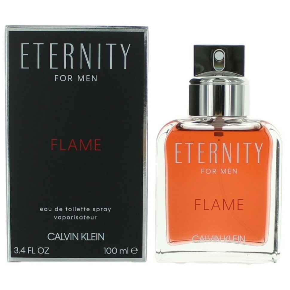 Туалетная вода Calvin Klein "Eternity Flame", для мужчин, спрей, 100мл