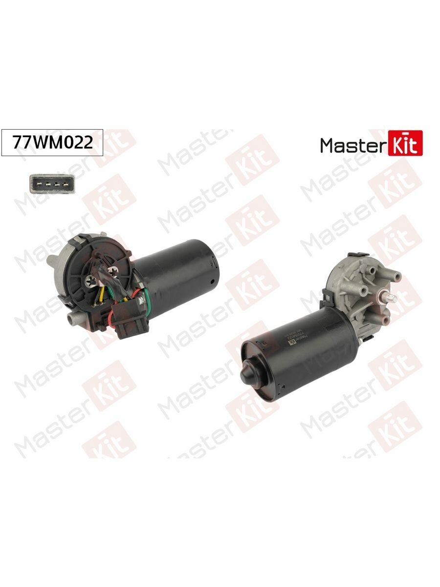 Мотор стеклоочистителя для а/м PEUGEOT 206 / Пежо 206, MASTERKIT 77WM022