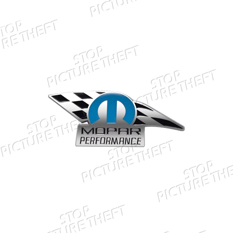 Mopar Performance логотип 3D металлический значок наклейка кузов автомобиля задний багажник эмблема наклейка украшение для Dodge 1500 Ram Charger Chrysler