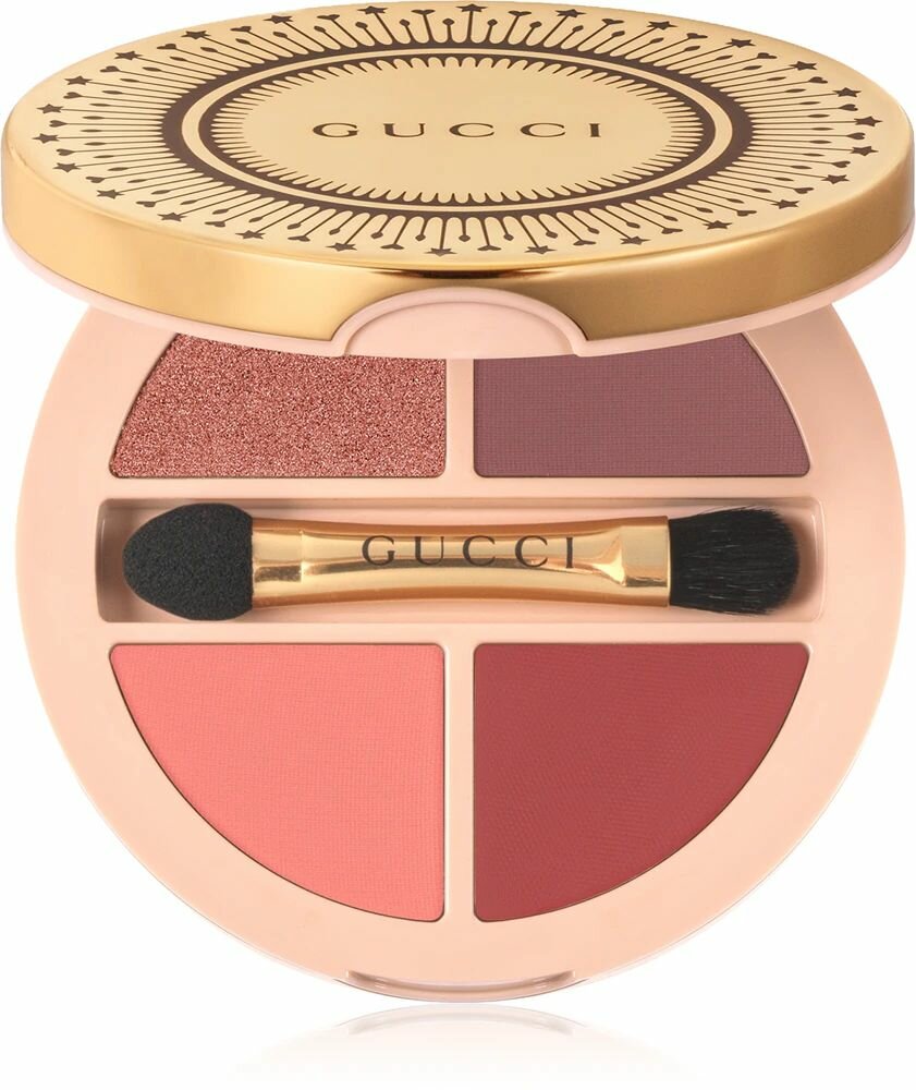 Gucci Beauty Палетка теней для век Palette de Beaute Quatuor 6.1г/оттенок 02 Rosa Nitida