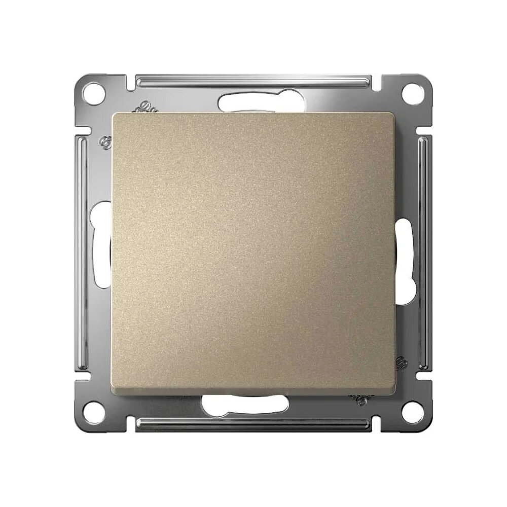 Механизм переключателя Systeme Electric 1-кл. ATLAS DESIGN 10АХ шампань ATN000561 1240335