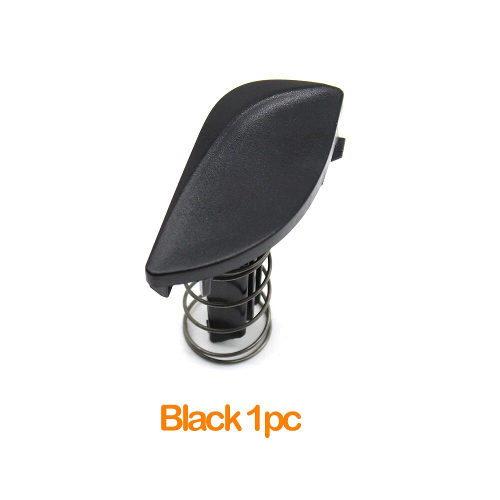 Переднее сиденье автомобиля, бежевый, черный, кнопка переключения подголовника, пружинная крышка для BMW 5 7 5GT X5 X6 серии F10 F11 F01 F02 F07 E70 E71 E72 Black 1pc