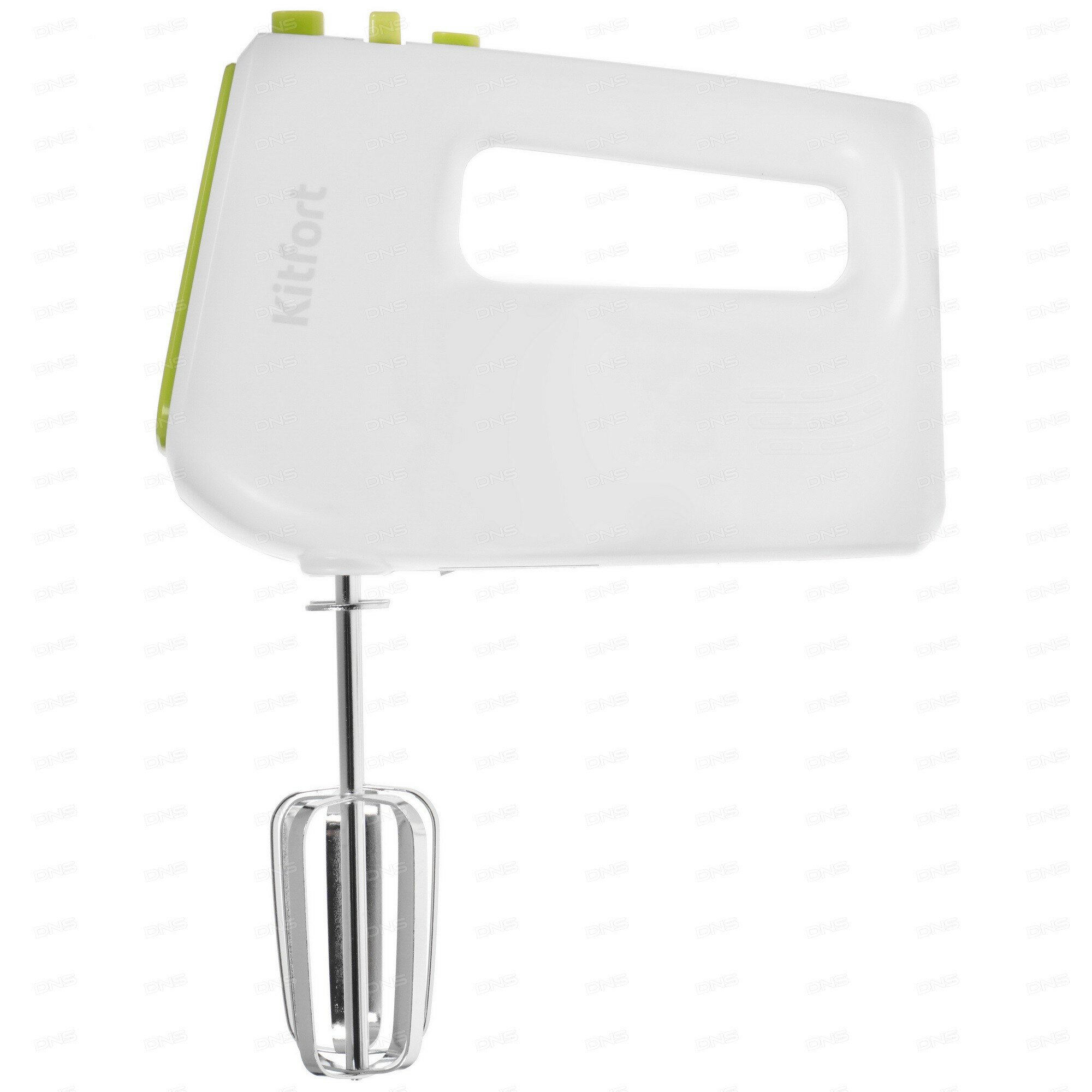 Миксер Kitfort KT-3067-2, пластик, 5 скоростей, длина шнура 1,2 м, зеленый