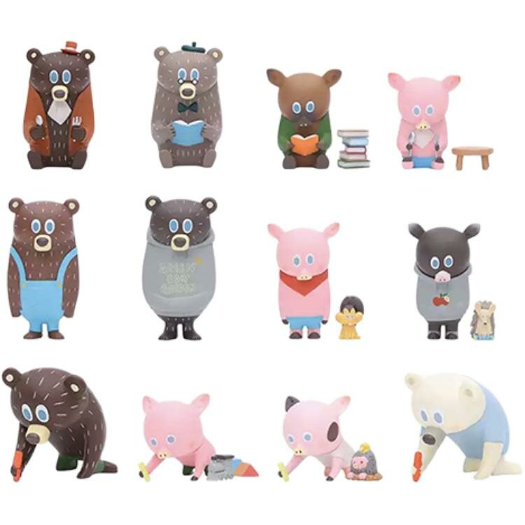 POP MART GREEN COW GARDEN MINI Shinya Ogawa, 2 Mystery Boxes (Random Style)
